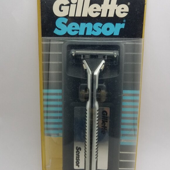 gillette | Other | Original Gillette Sensor Razor Metal Handle ...